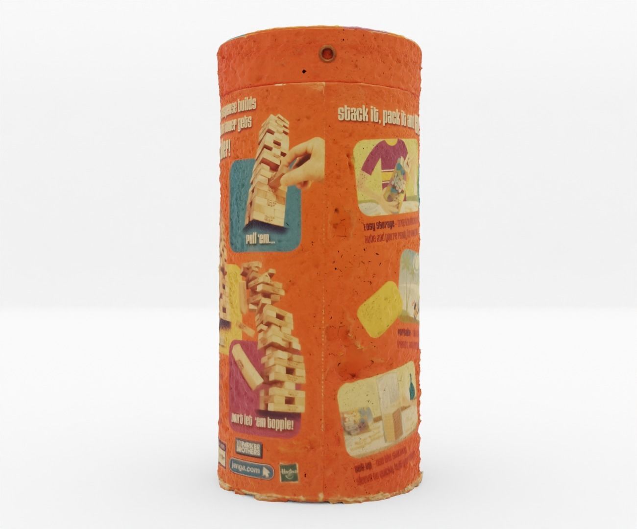 Jenga Box Blender Model 3D 3D model | CGTrader