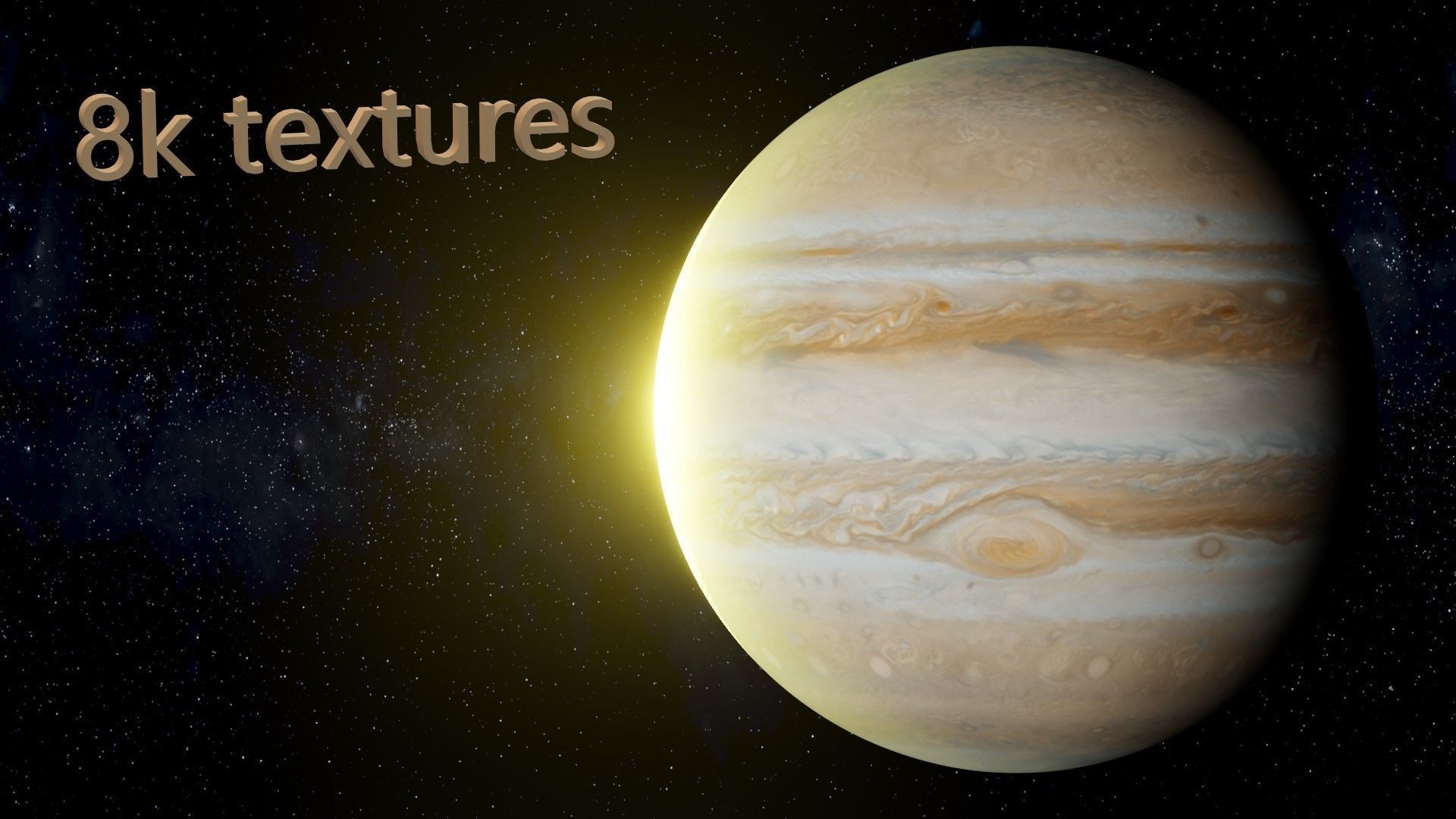 Planet Jupiter 3D model | CGTrader