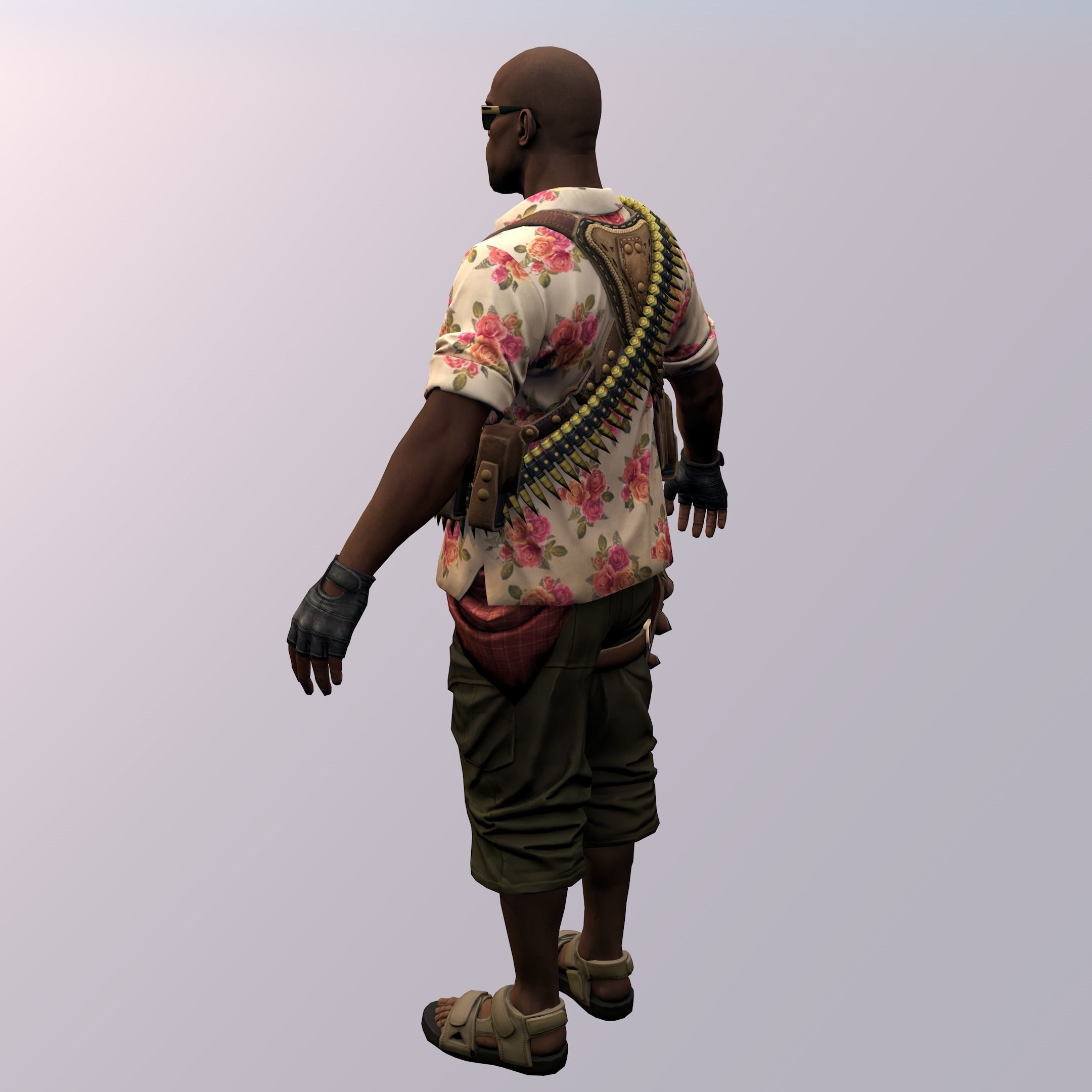 Agent from the game CSGO Elite Hunter Solman Partisans 3D model | CGTrader