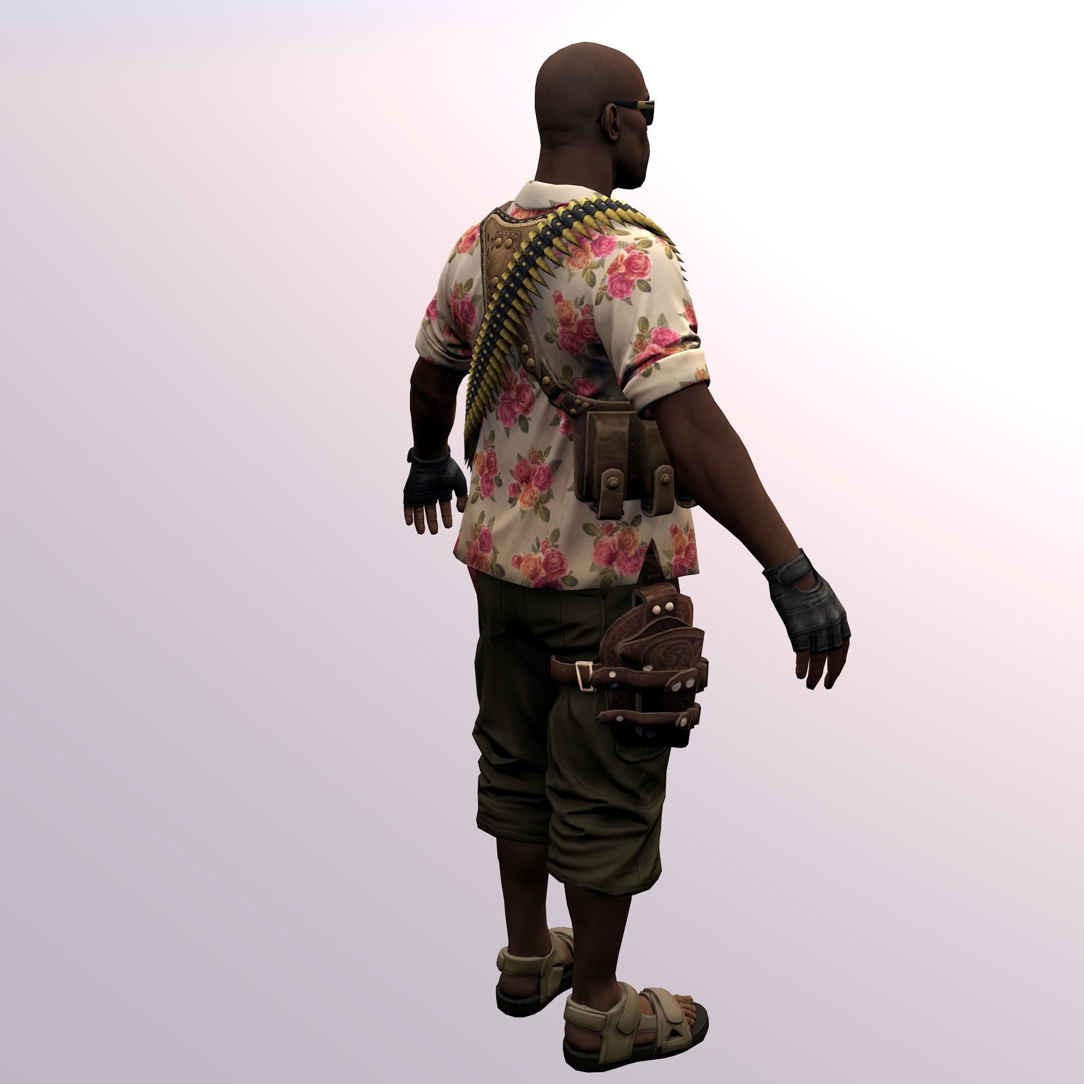 Agent from the game CSGO Elite Hunter Solman Partisans 3D model | CGTrader