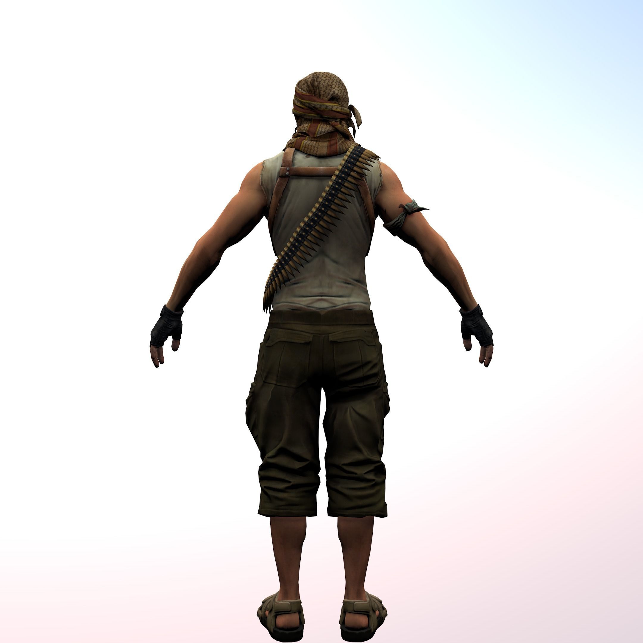 Agent from the game CSGO Hunter Guerrilla 3D model | CGTrader