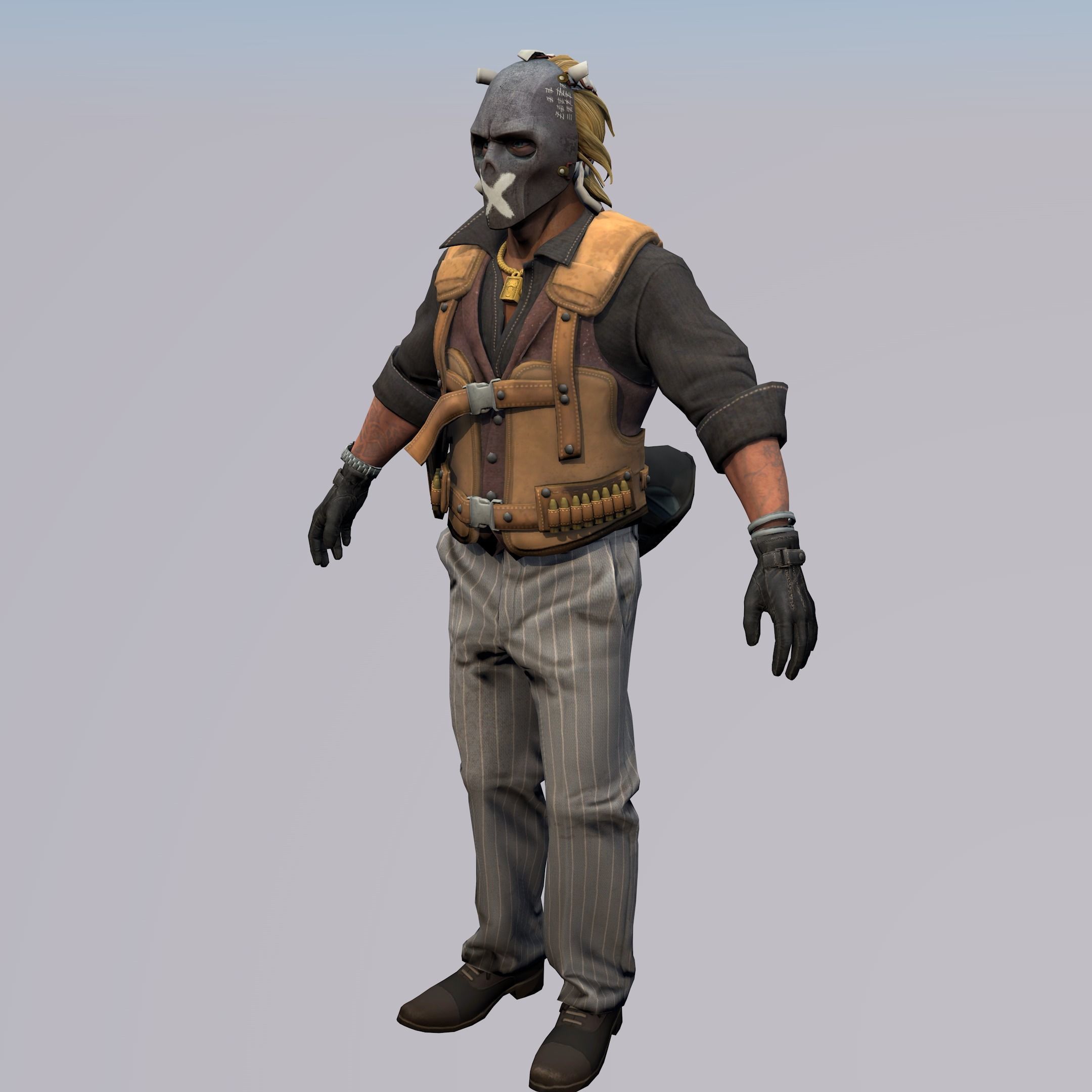 Agent from the game CSGO Sir Darryl Professionals 3D model | CGTrader