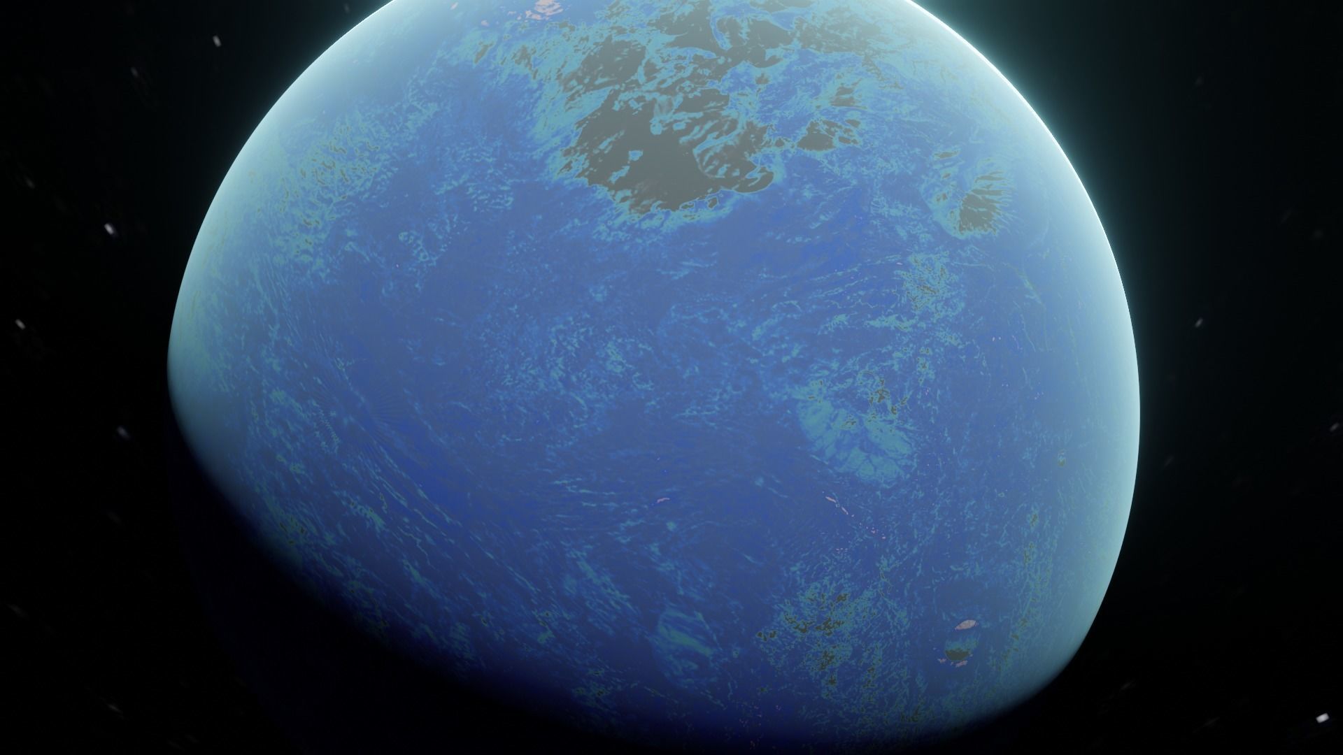 3D model Star Wars Planet Pack 2 SCARIF ROGUE ONE VR / AR / low-poly ...