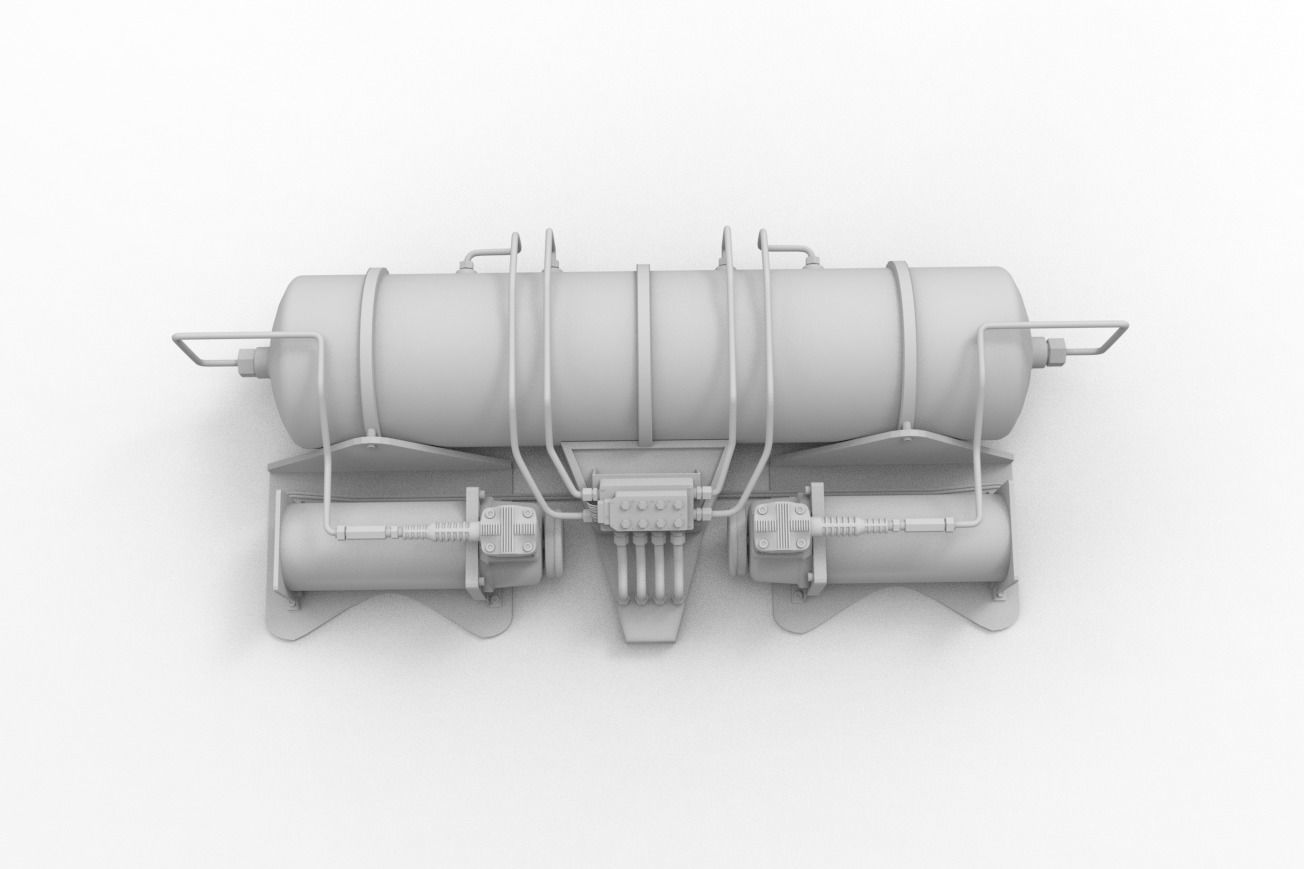 Air Ride Suspension 3D model 3D printable | CGTrader