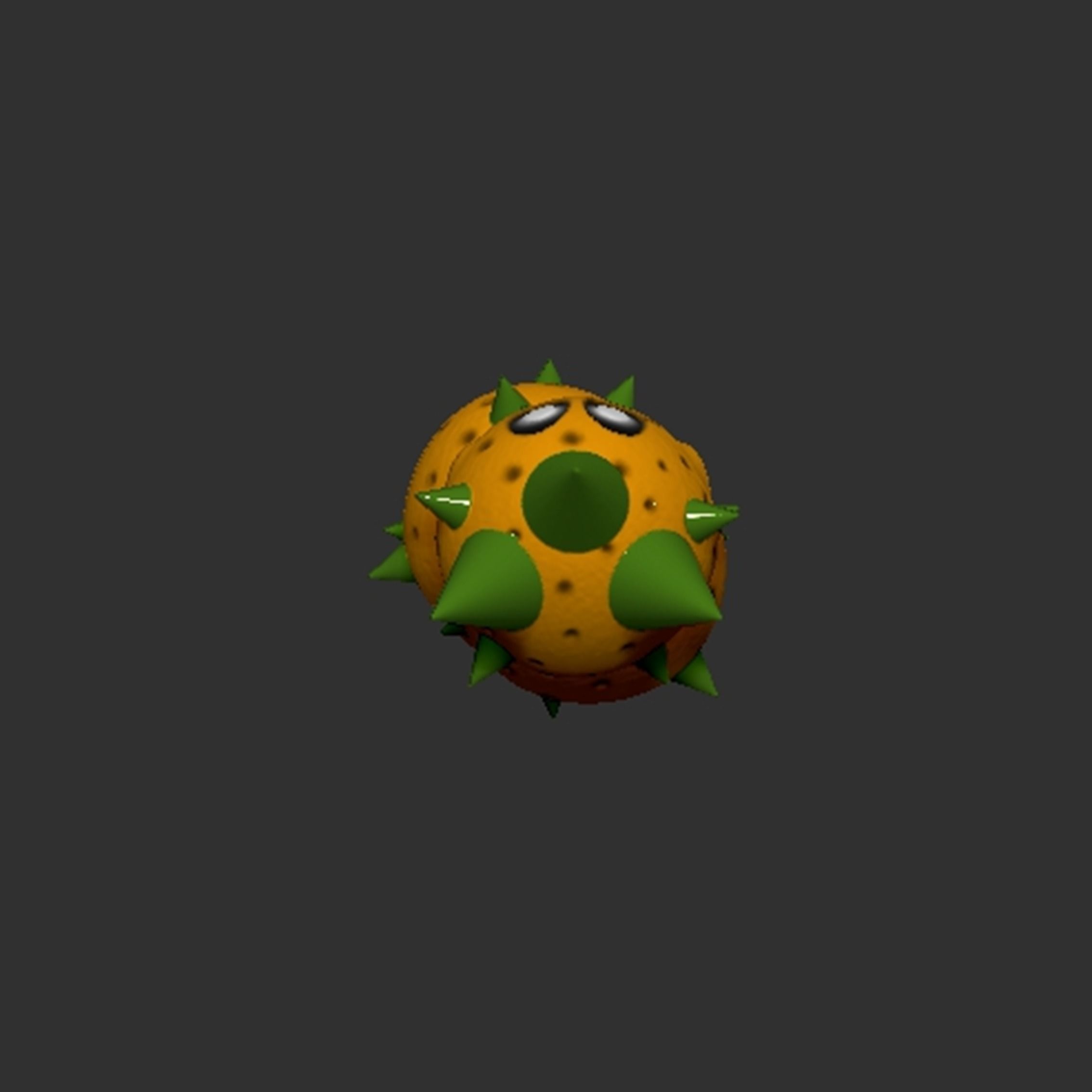 Pokey Mario Enemy 3D model 3D printable | CGTrader