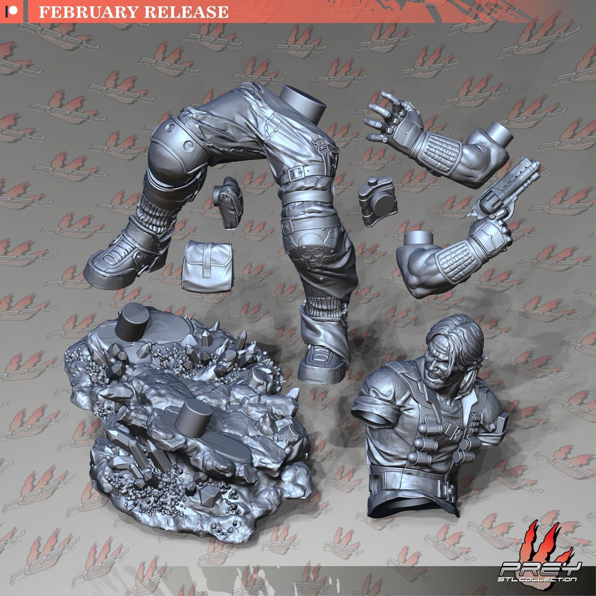 JIM RAYNOR 3D model 3D printable | CGTrader