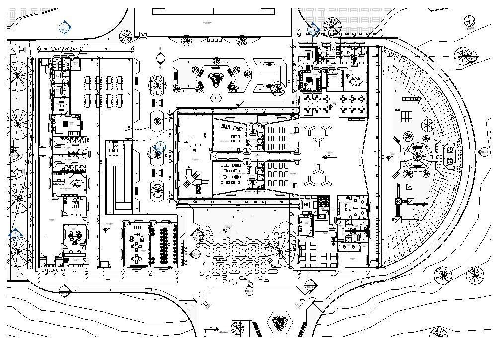 School and Kindergarten compelete revit project 3D model | CGTrader