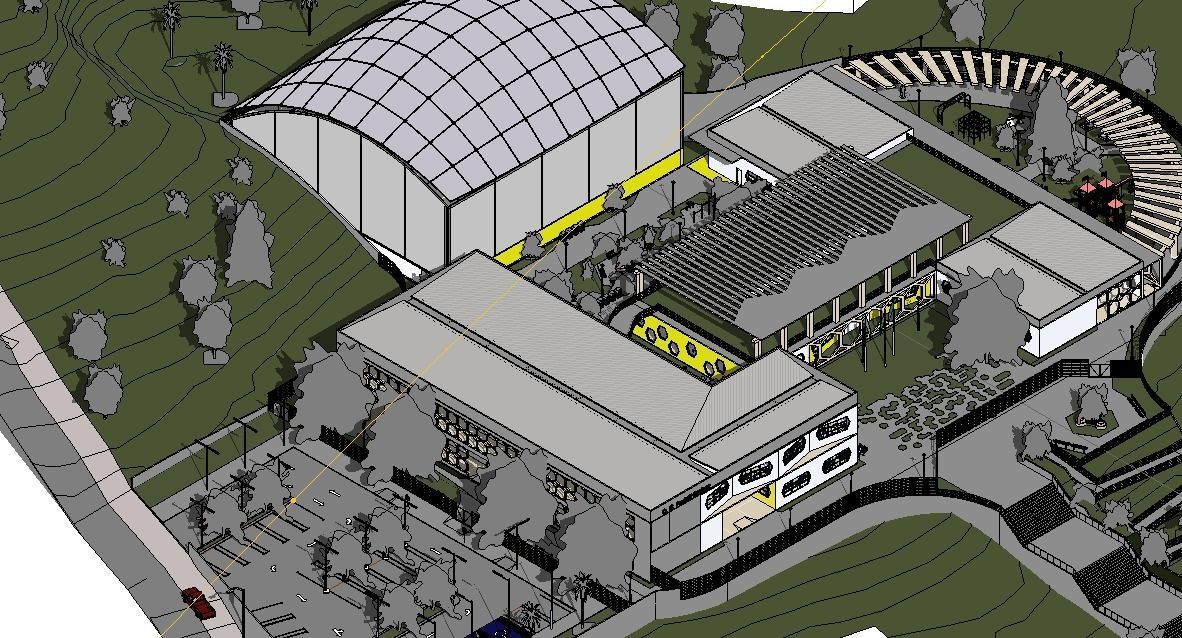 School and Kindergarten compelete revit project 3D model | CGTrader