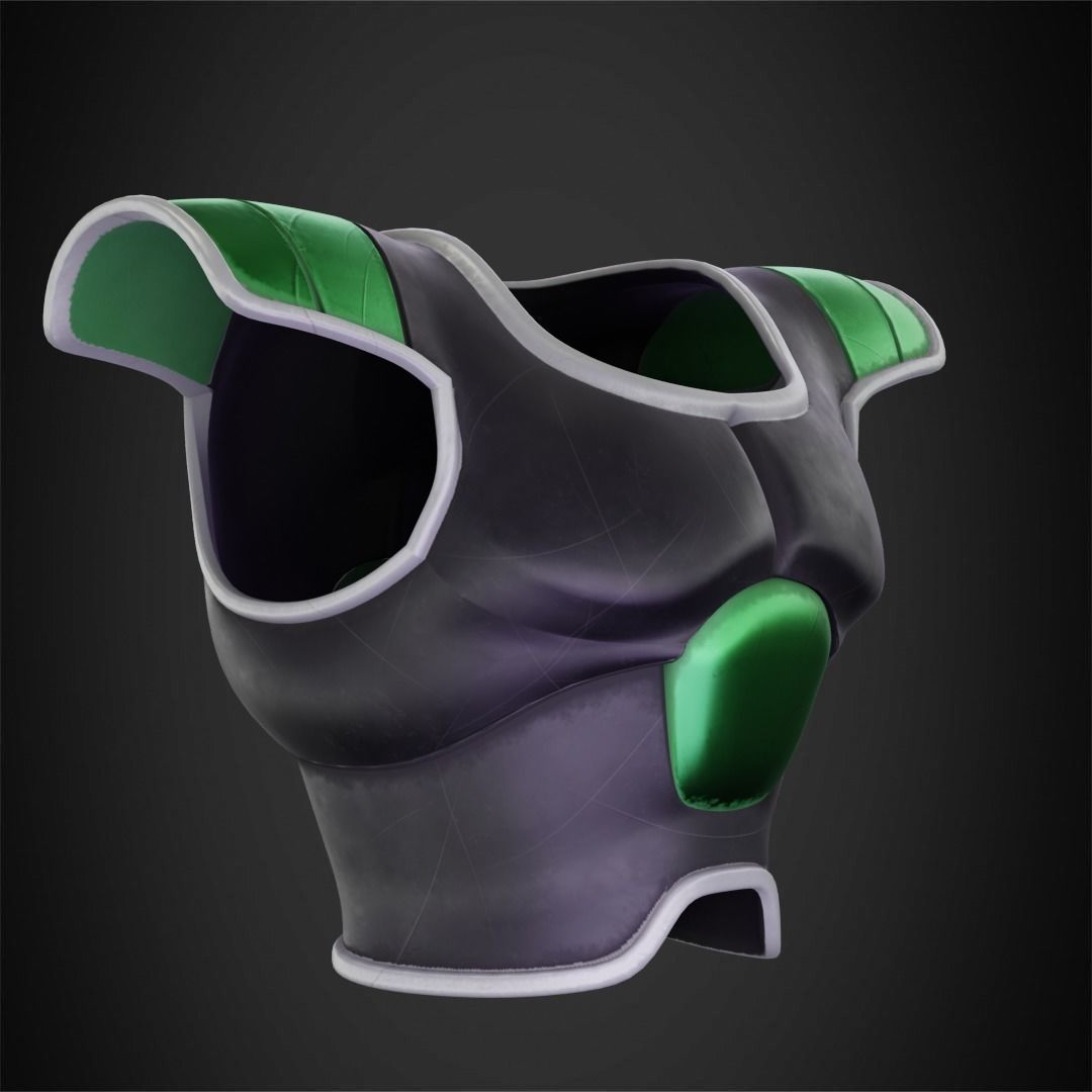 Broly Battle Armor for Cosplay 3D model 3D printable | CGTrader