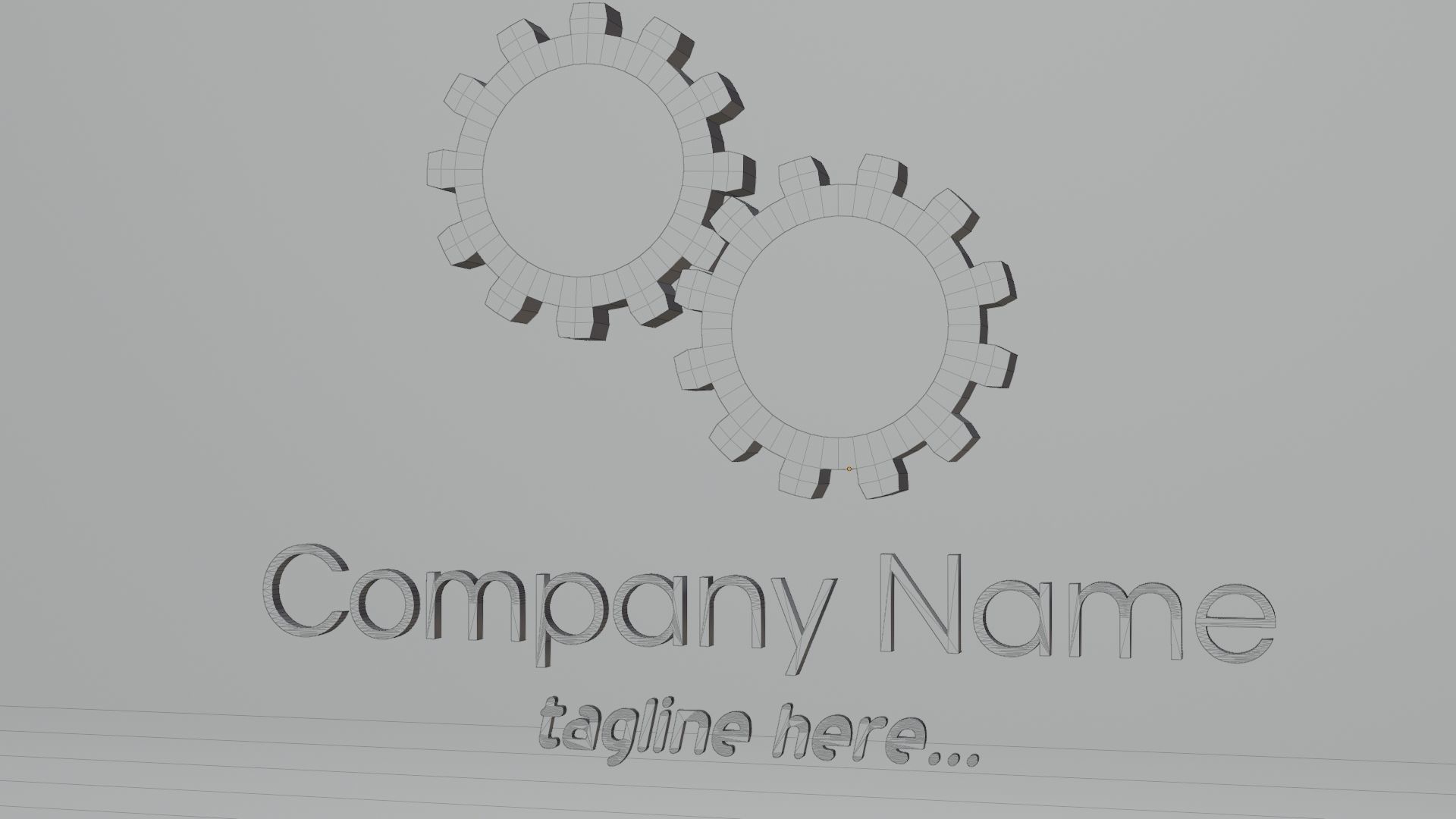 3D model Abstract name logo VR / AR / low-poly | CGTrader