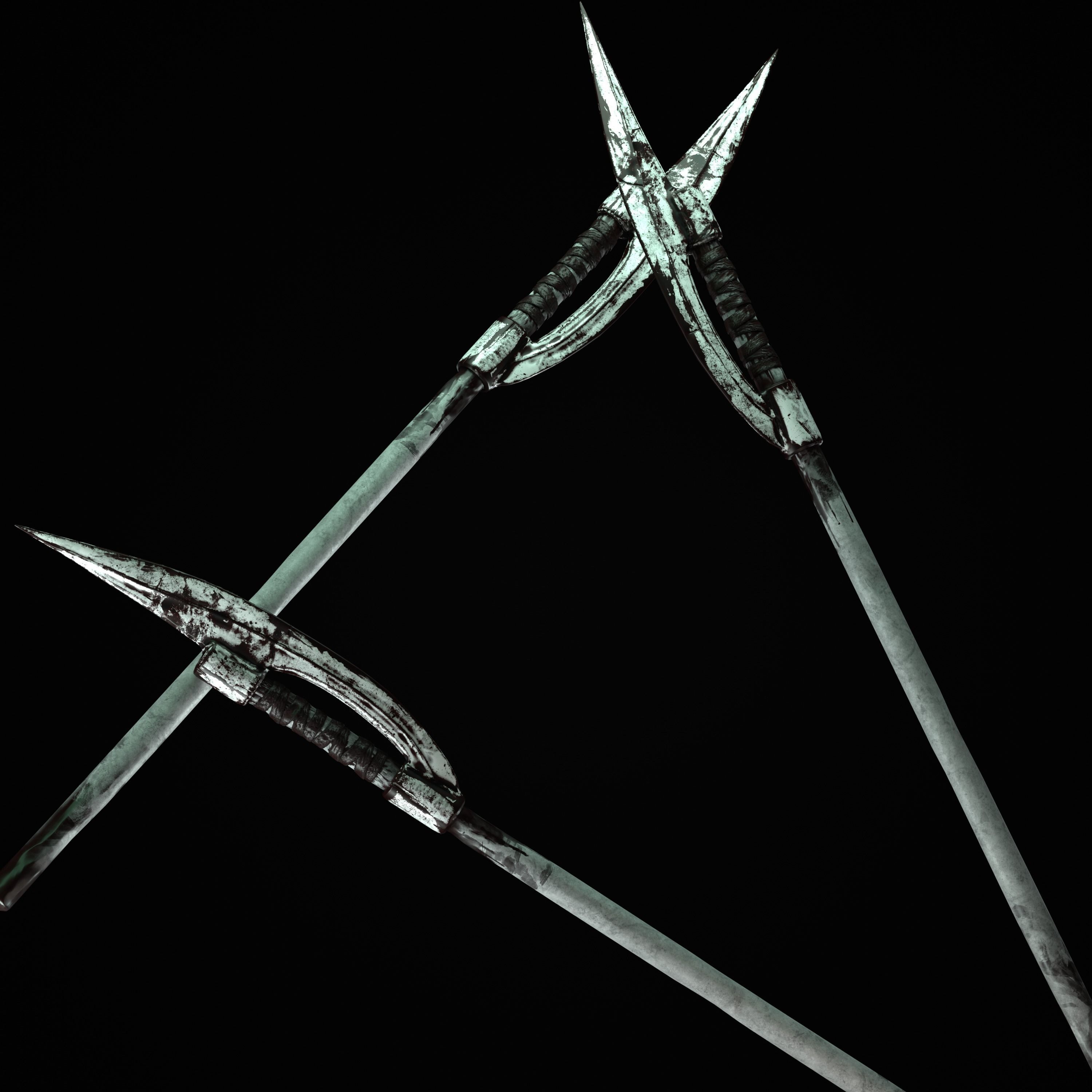 3D model Nata-Naginata Mark III VR / AR / low-poly | CGTrader