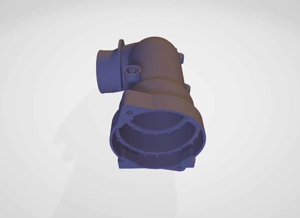VW Jetta TDI airbox mod for cold air intake free 3D model 3D printable ...