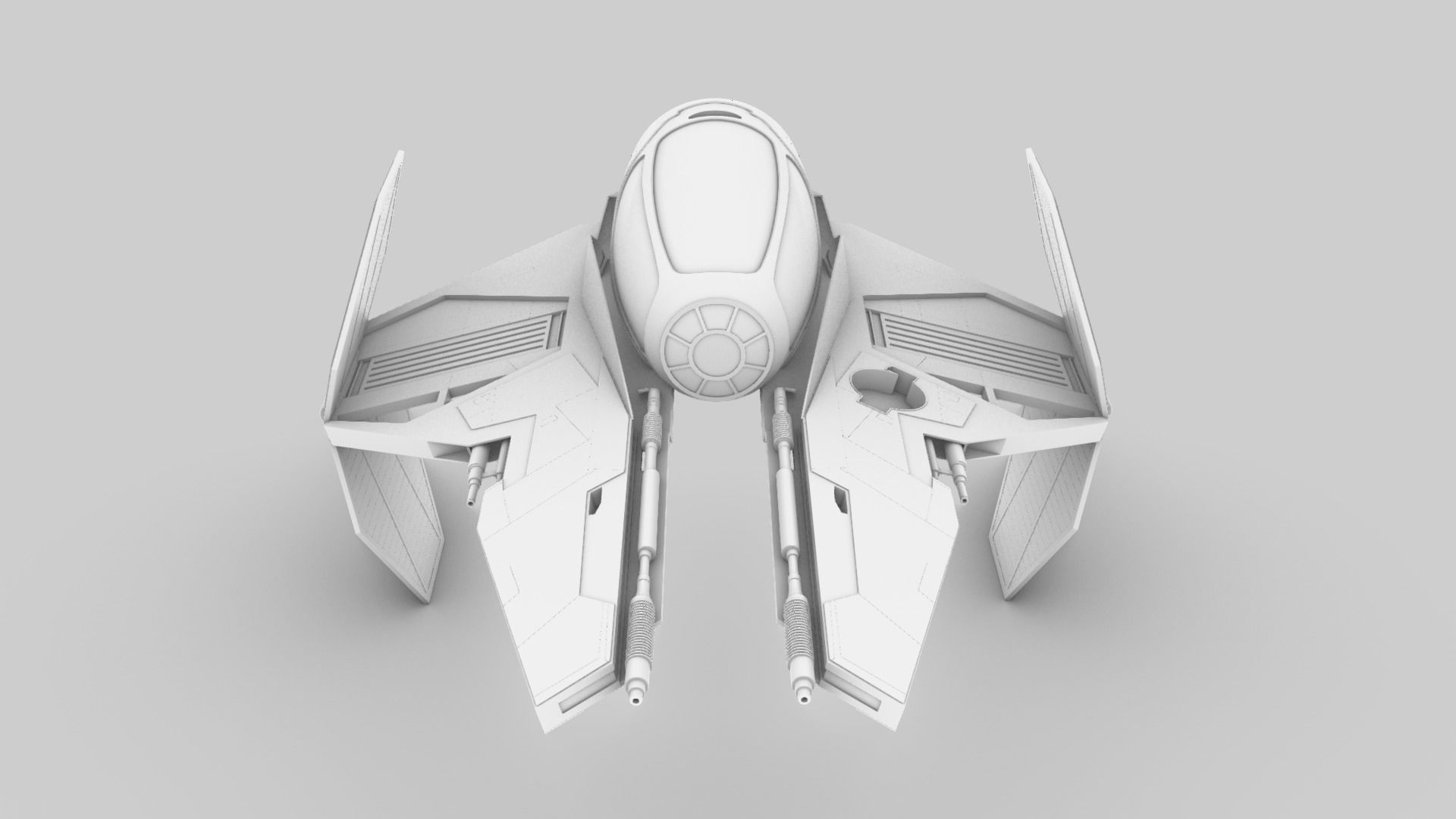 STAR WARS Jedi Interceptor ETA-2 3D model | CGTrader