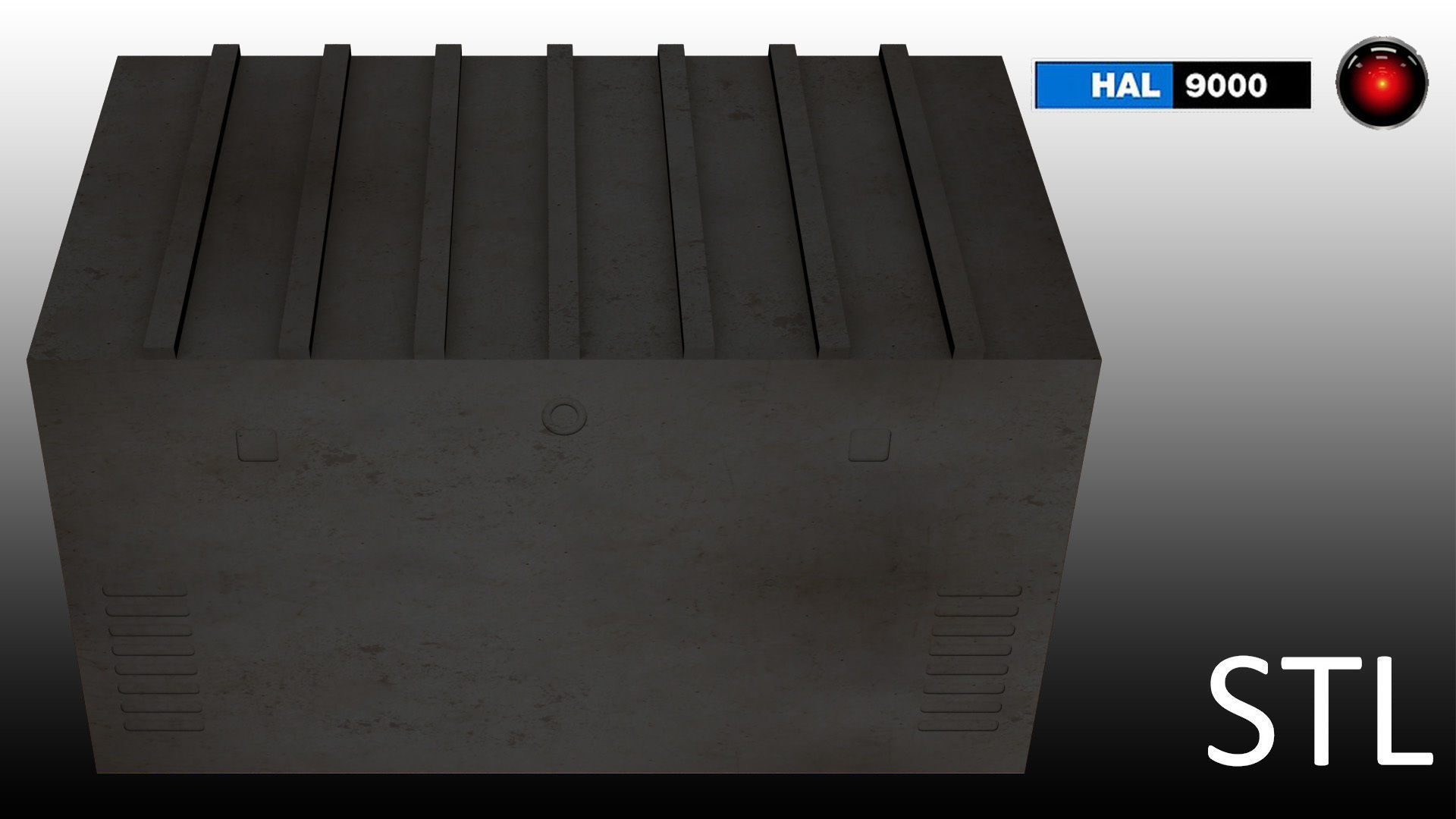 Scarif imperial container black 3D model | CGTrader