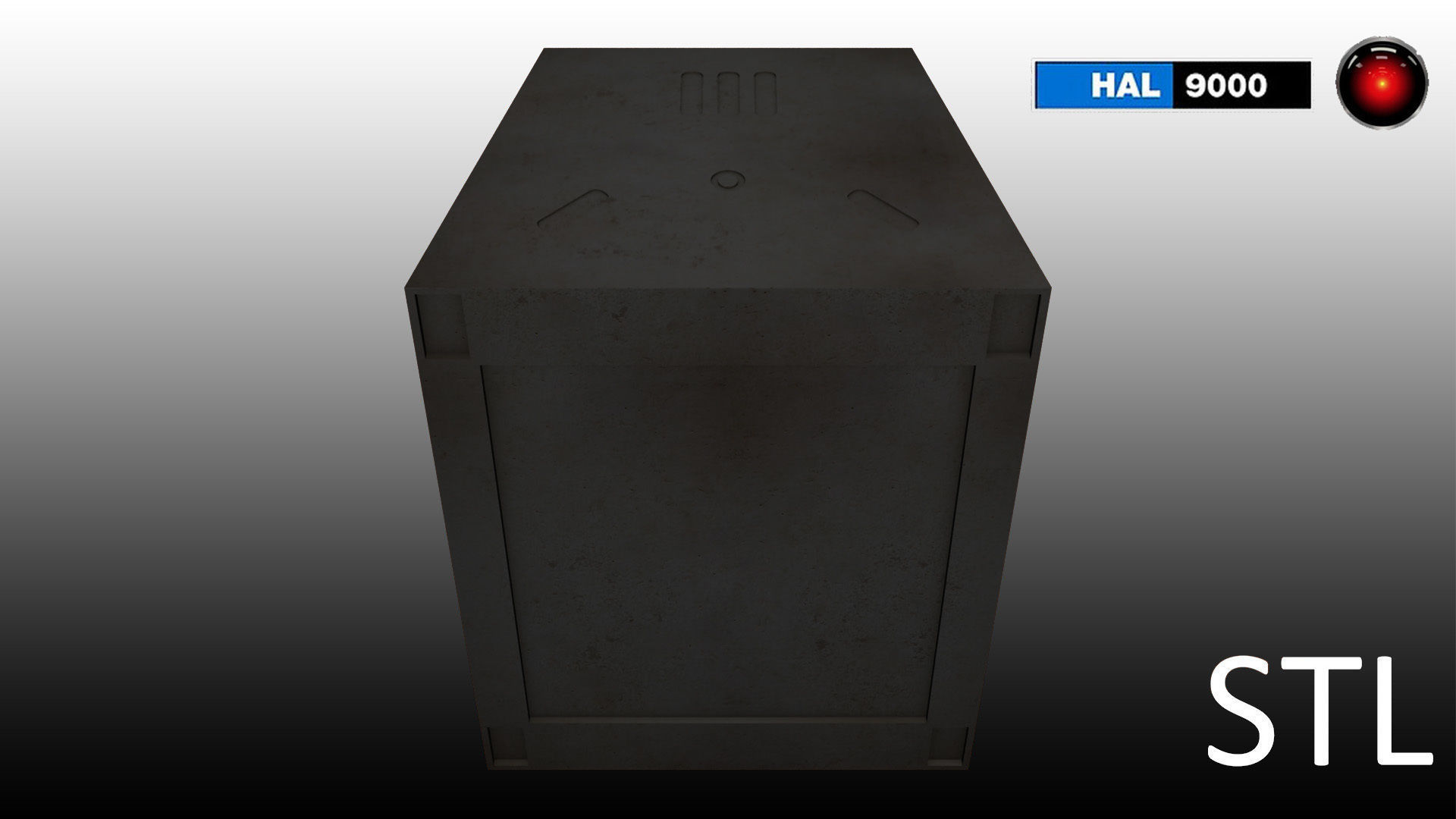 Scarif imperial container black 3D model | CGTrader