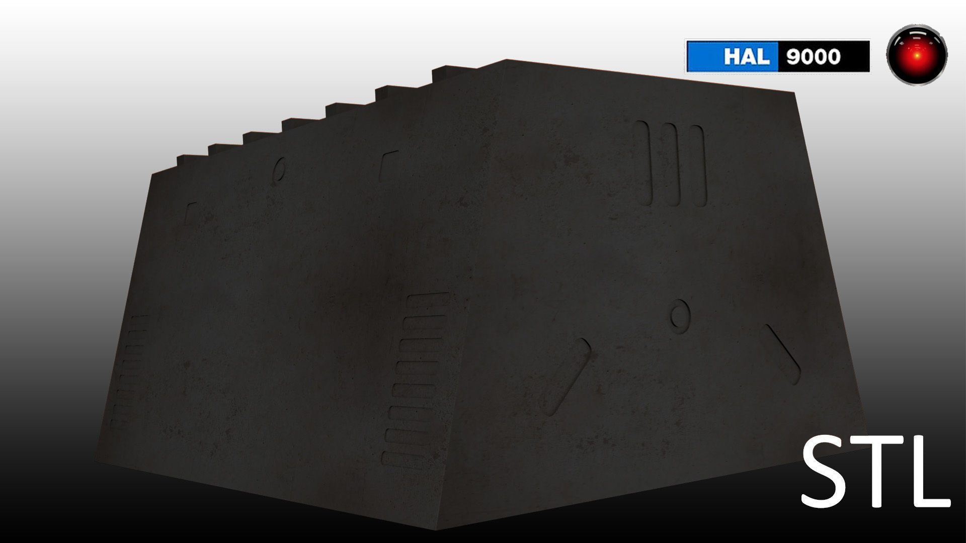 Scarif imperial container black 3D model | CGTrader