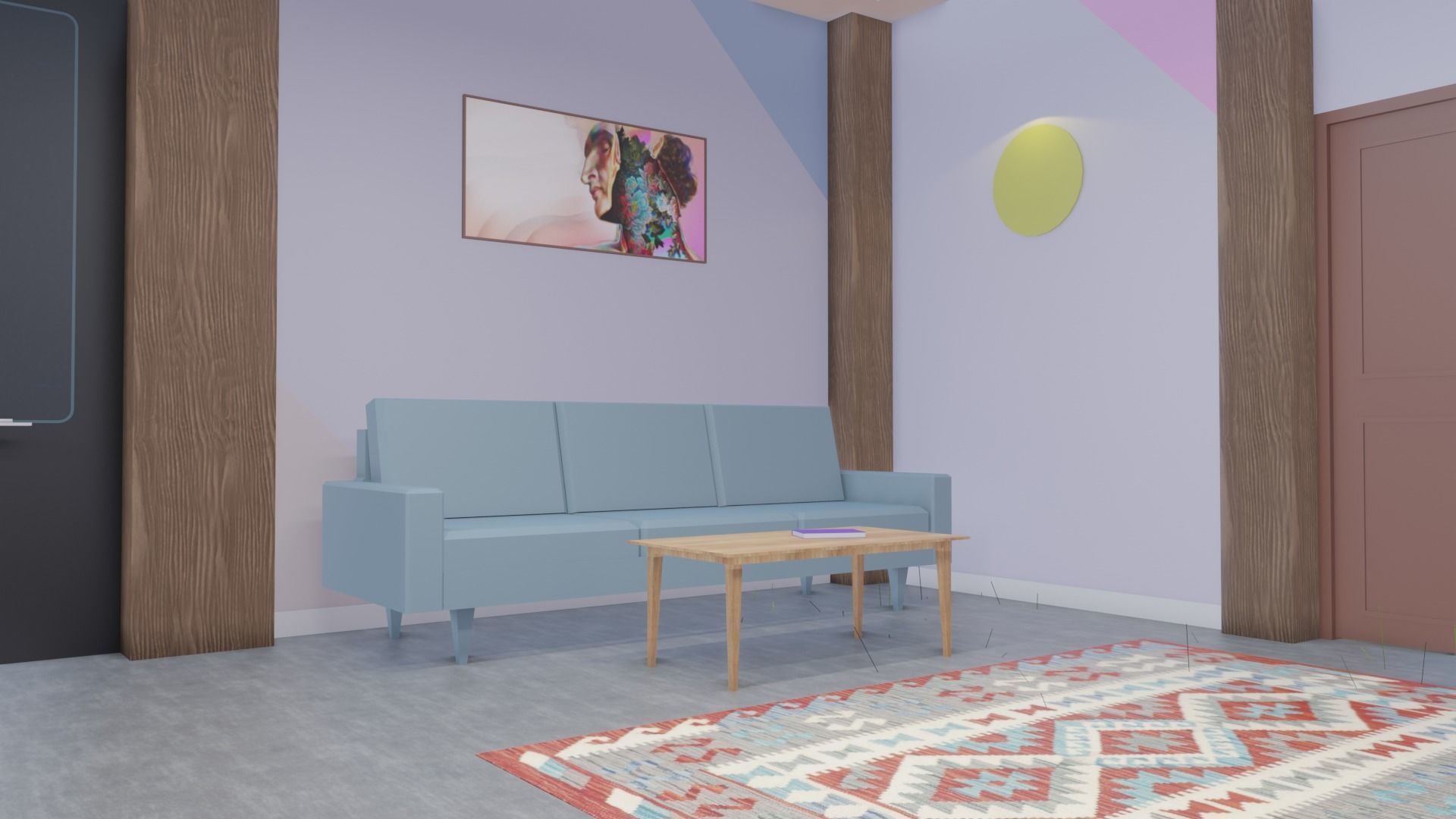 3D model Metaverse Workroom VR / AR / low-poly | CGTrader