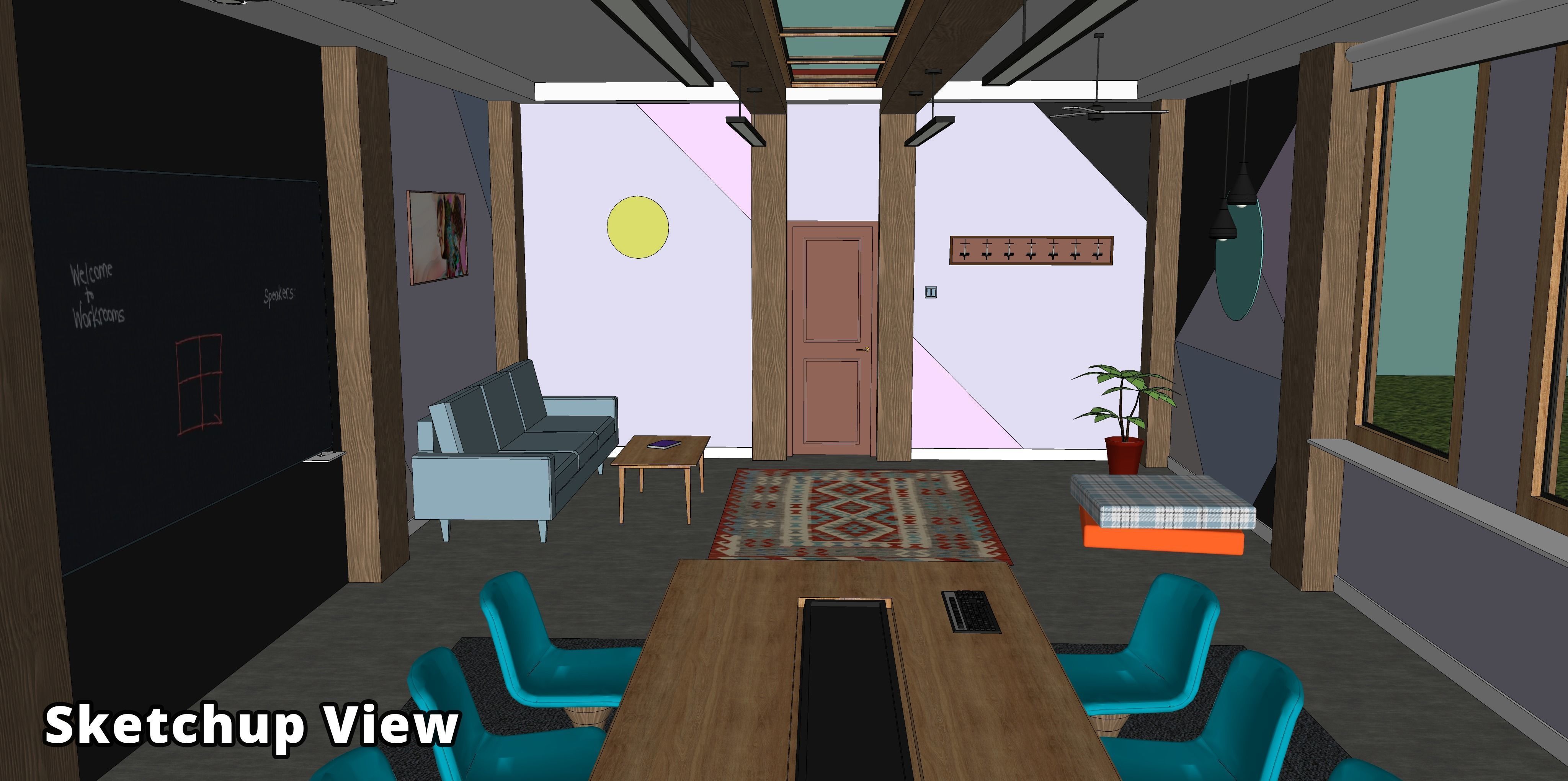 3D model Metaverse Workroom VR / AR / low-poly | CGTrader