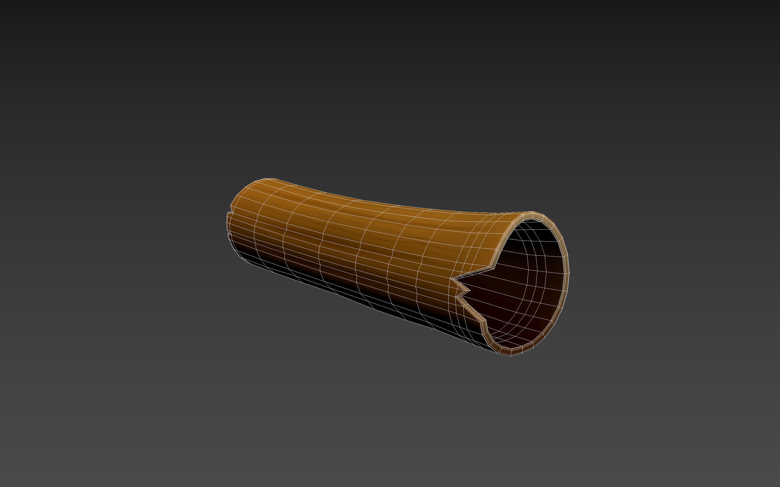 3D model Low Poly Log 002 VR / AR / low-poly | CGTrader