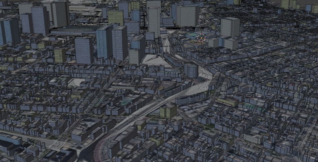 3D model 3D Tokyo city of VR / AR / low-poly | CGTrader