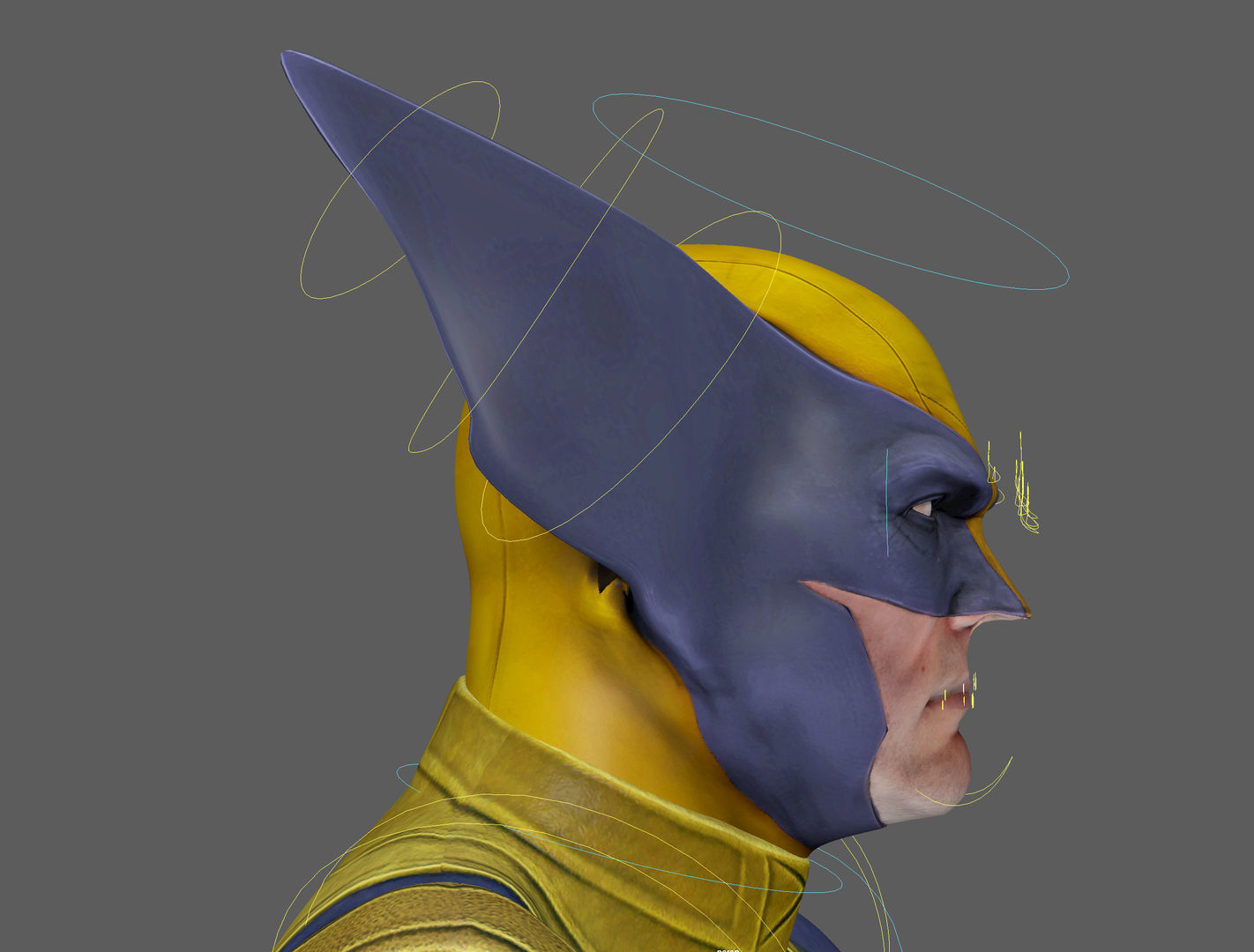 Wolverine Rig 3D model rigged | CGTrader