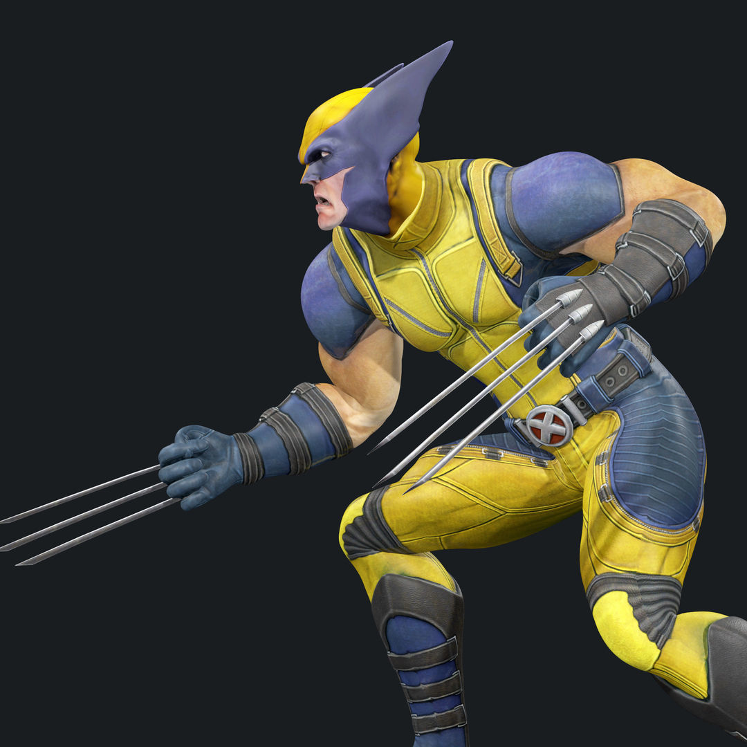 Wolverine Rig 3D model rigged | CGTrader
