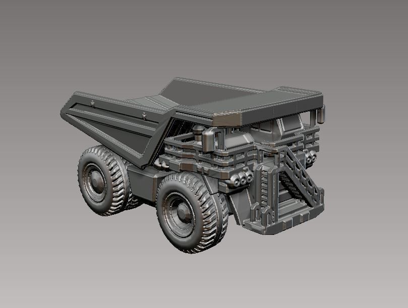 truck 3D model 3D printable | CGTrader