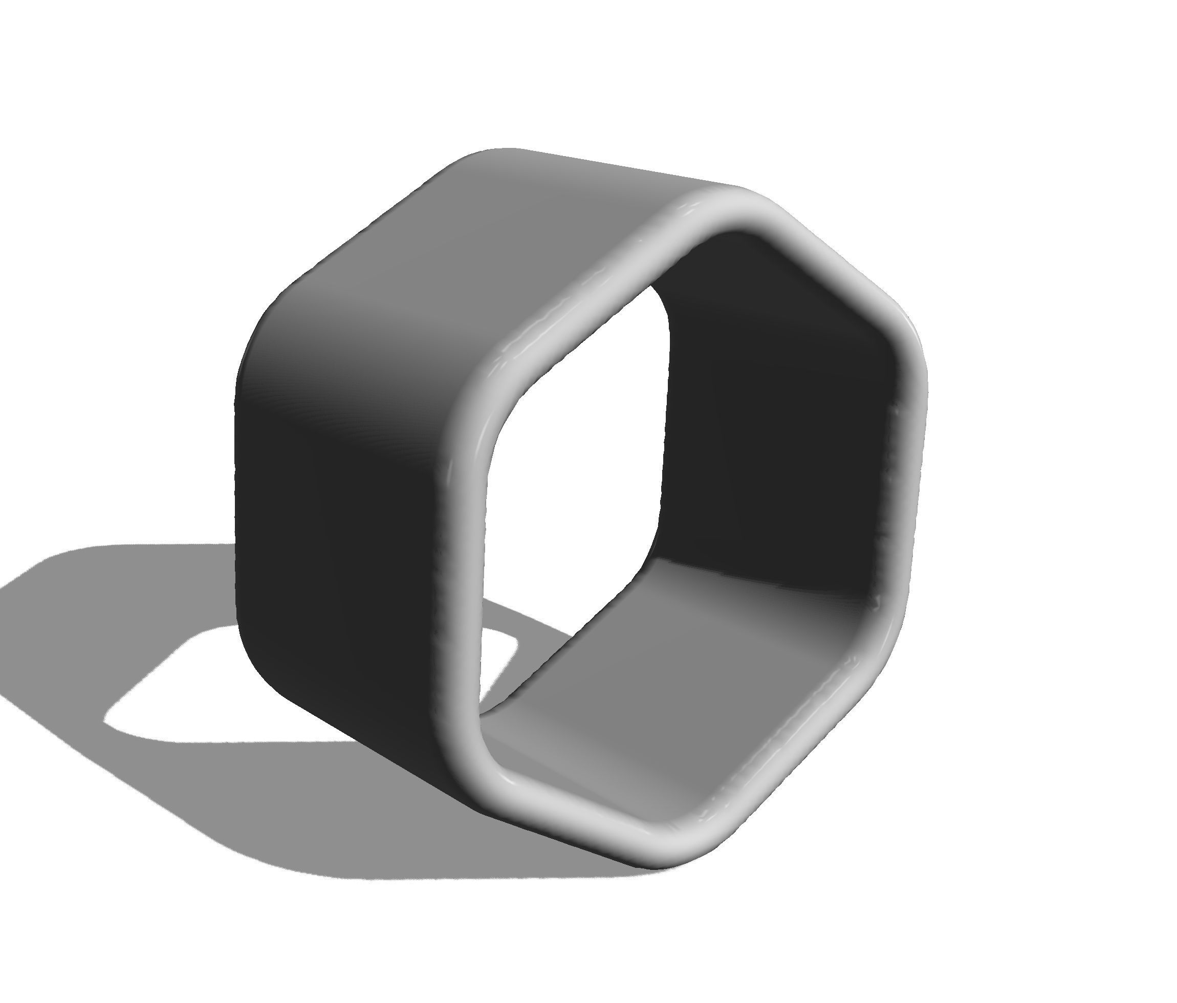 heksagon hexagonal ring free 3D model | CGTrader