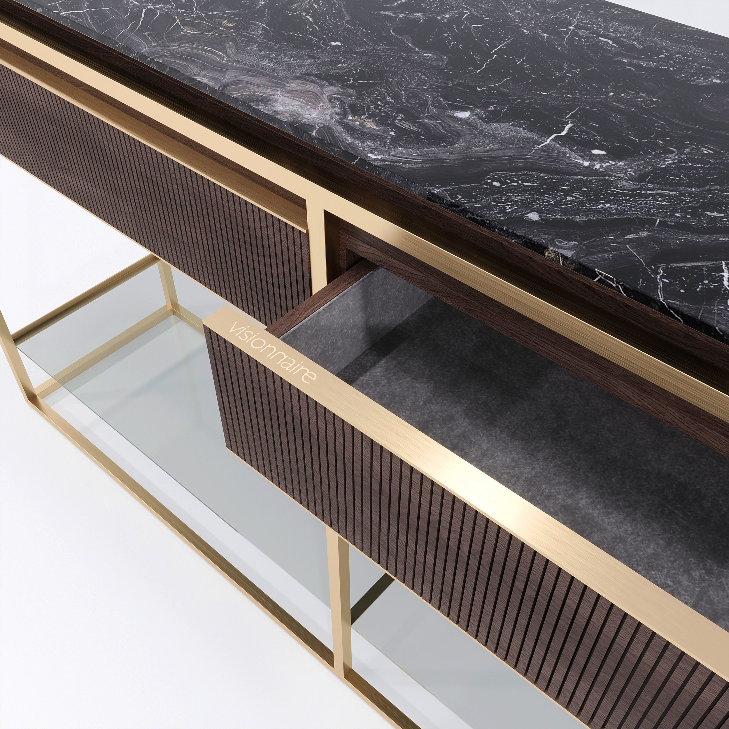 Console Banner Visionnaire 3D model | CGTrader