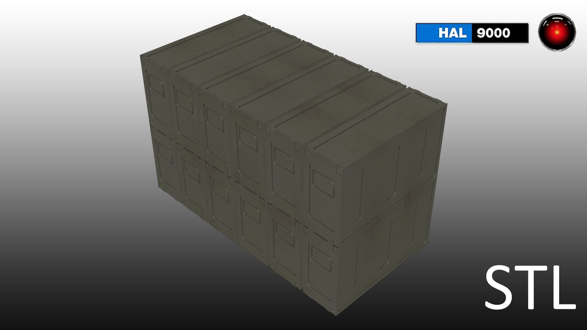 Scarif imperial crates 1 3D model | CGTrader