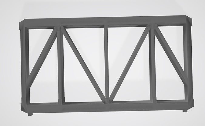 Wooden Wall base 3D model 3D printable | CGTrader