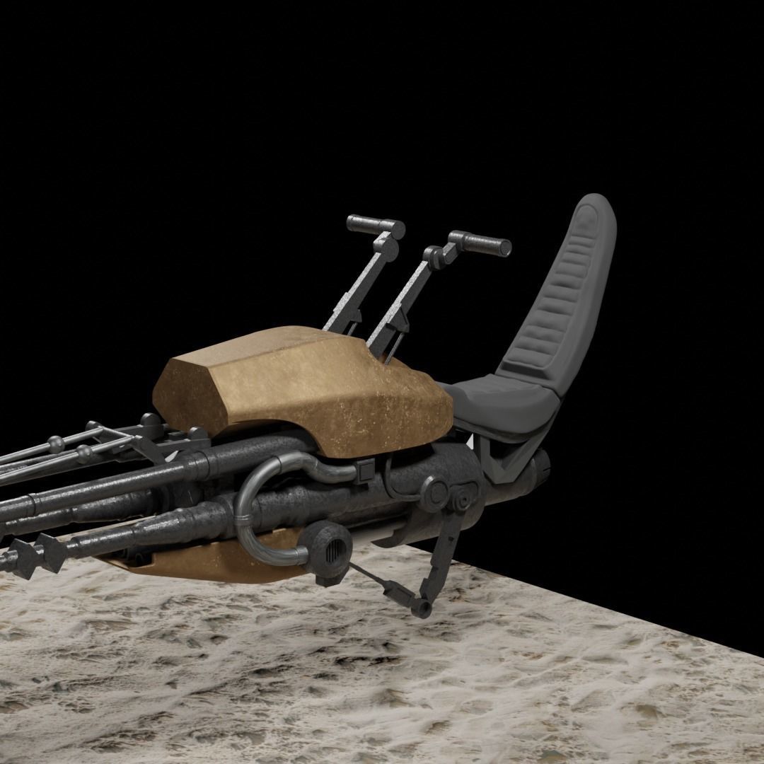 Swoop Bike as seen in The Book of Boba Fett 3D model 3D printable ...