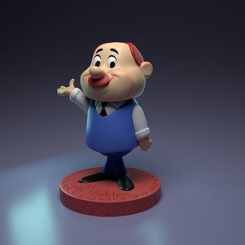 Mr Peebles 3D model 3D printable | CGTrader