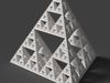 Sierpinski Fractal Pyramid 3D model 3D printable | CGTrader