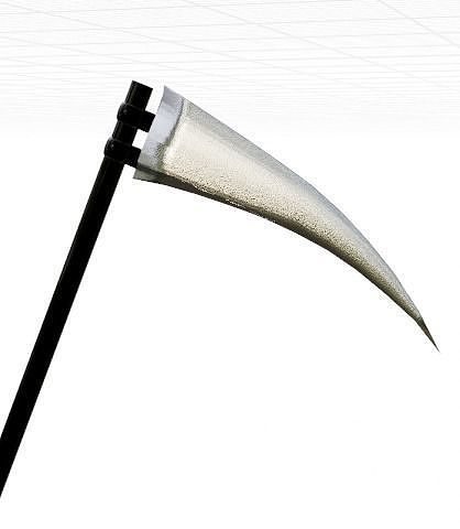 3D model 3D Scythe VR / AR / low-poly | CGTrader