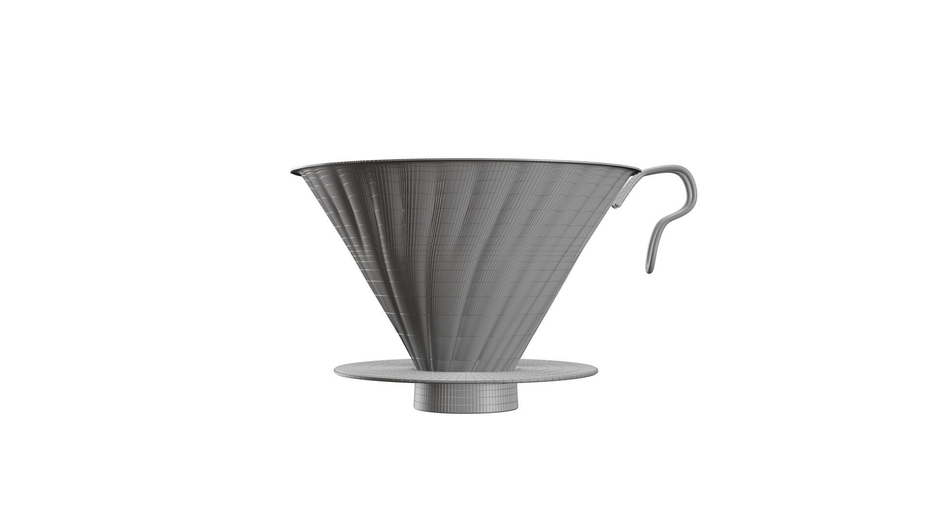 3D model V60 METAL DRIPPER VR / AR / low-poly | CGTrader