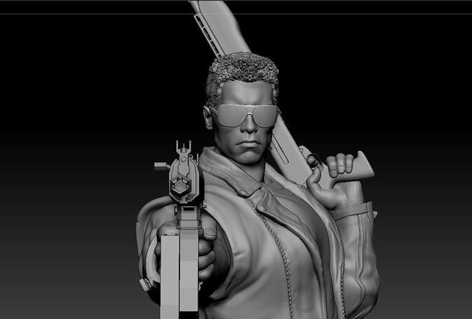 Terminator 1984 3D model 3D printable | CGTrader