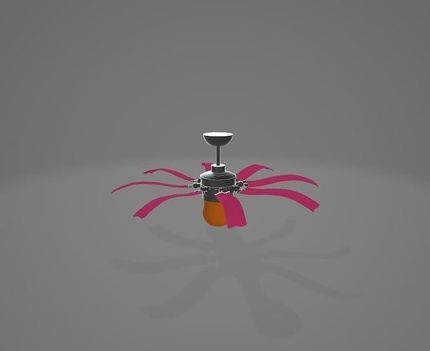 Ceiling fans 3D model animated | CGTrader