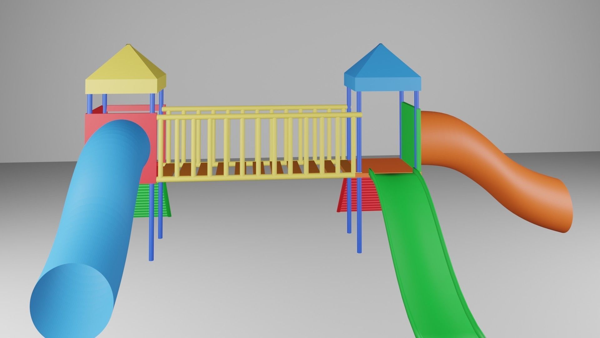 Playground Low Poly 3D model | CGTrader