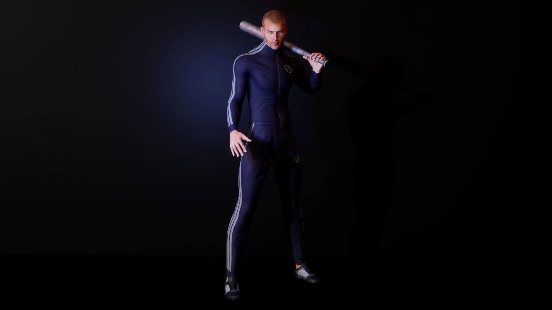 3D model 3d lowpoly character Hooligan thug VR / AR / low-poly | CGTrader