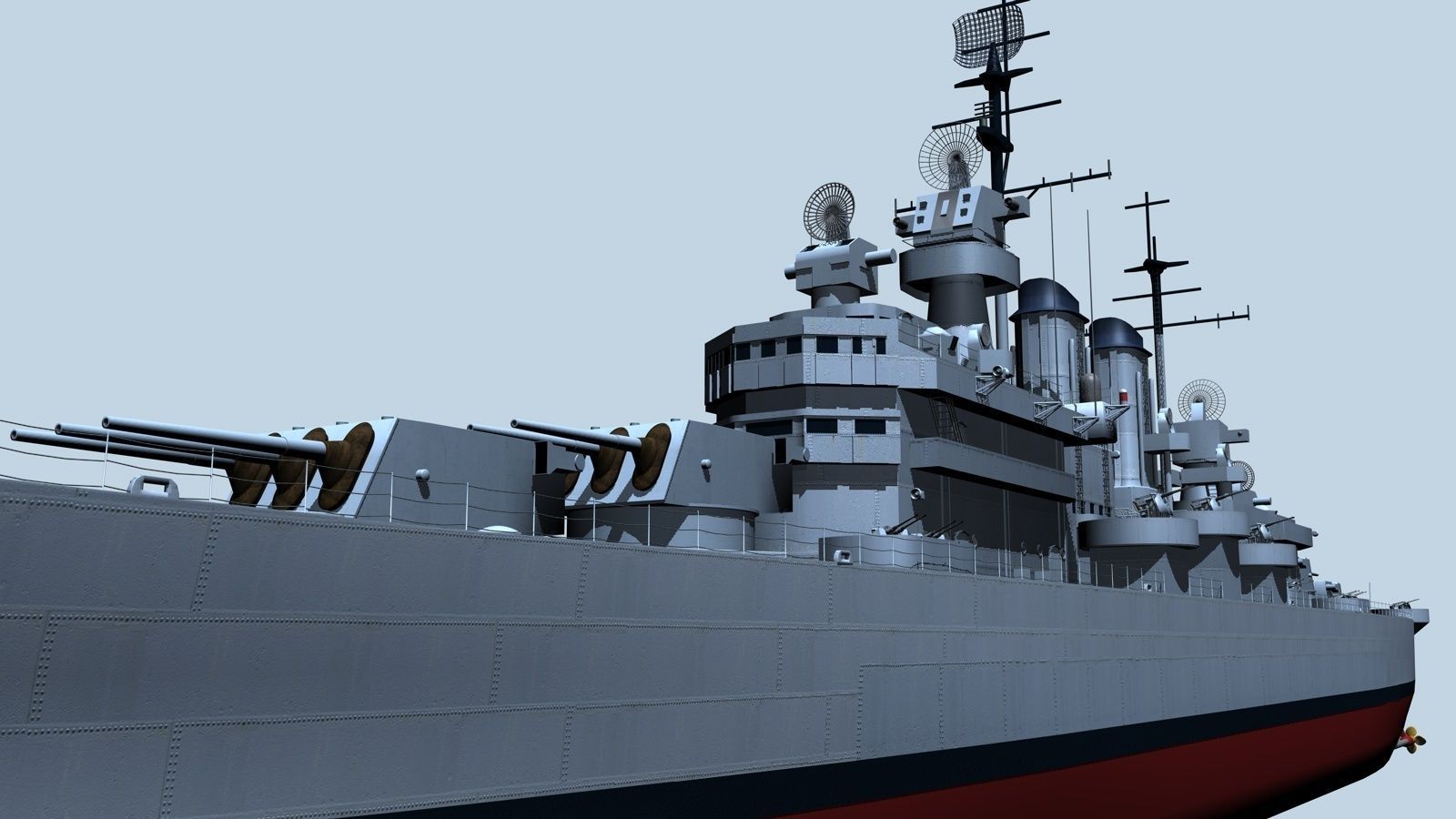 Light Cruiser 3D model | CGTrader