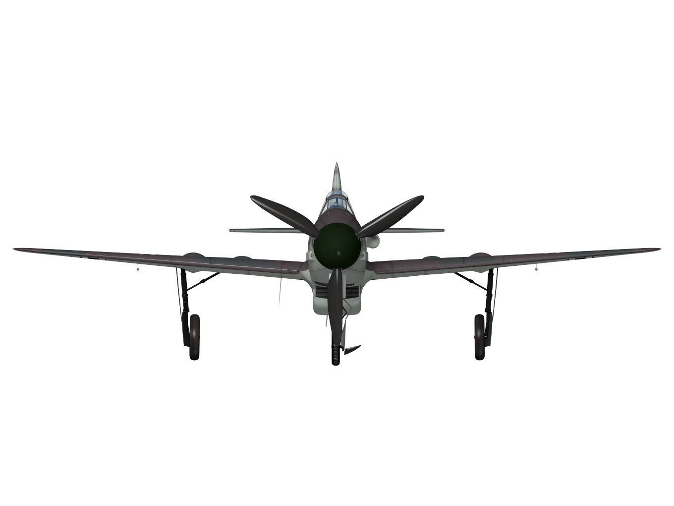 Messerschmitt Me 309 V4 3D model | CGTrader