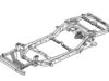 Toyota Land Cruiser Prado Chassis Frame 3D model | CGTrader