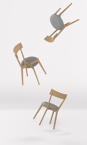 Signal Nelson Chair 3D model | CGTrader