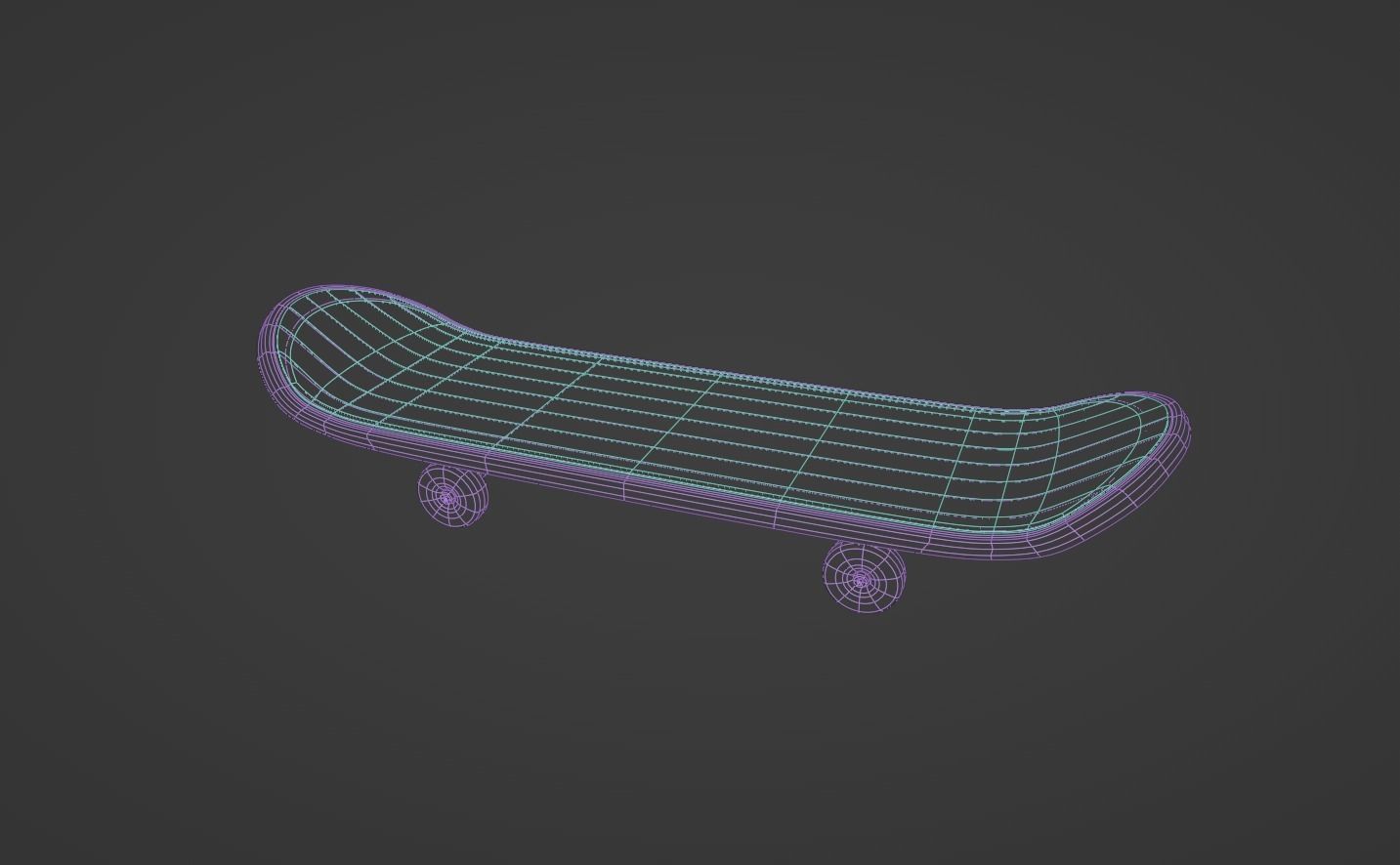 Skateboard model free 3D model | CGTrader
