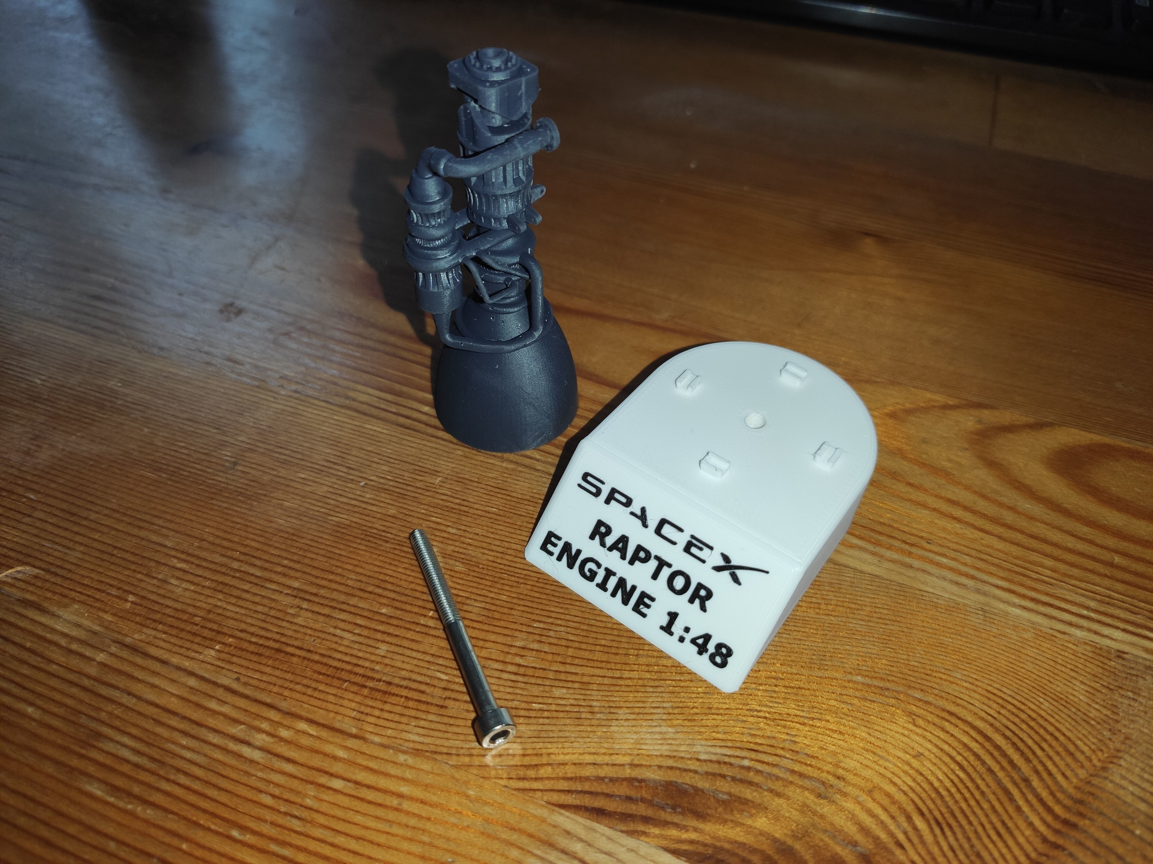 RAPTOR ATMOSPHERIC ENGINE SPACEX 3D model 3D printable | CGTrader