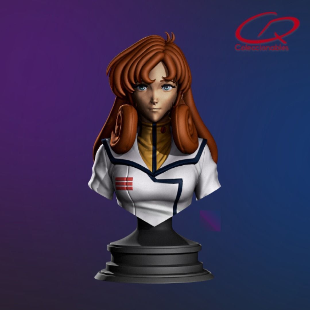 Anime Classics - Robotech - Lisa Hayes 3D model 3D printable | CGTrader