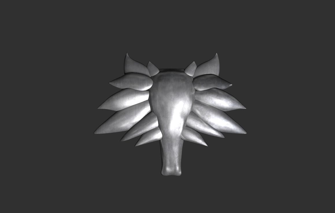 THE WITCHER wolf head free 3D model | CGTrader