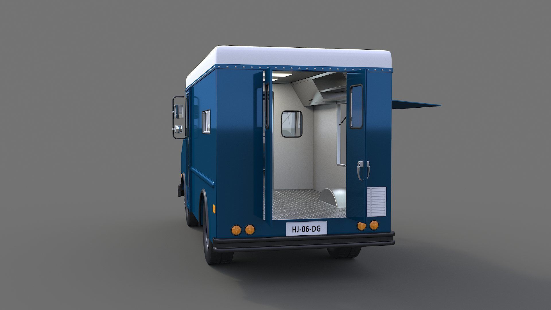 Step Van 3D model 3D model | CGTrader