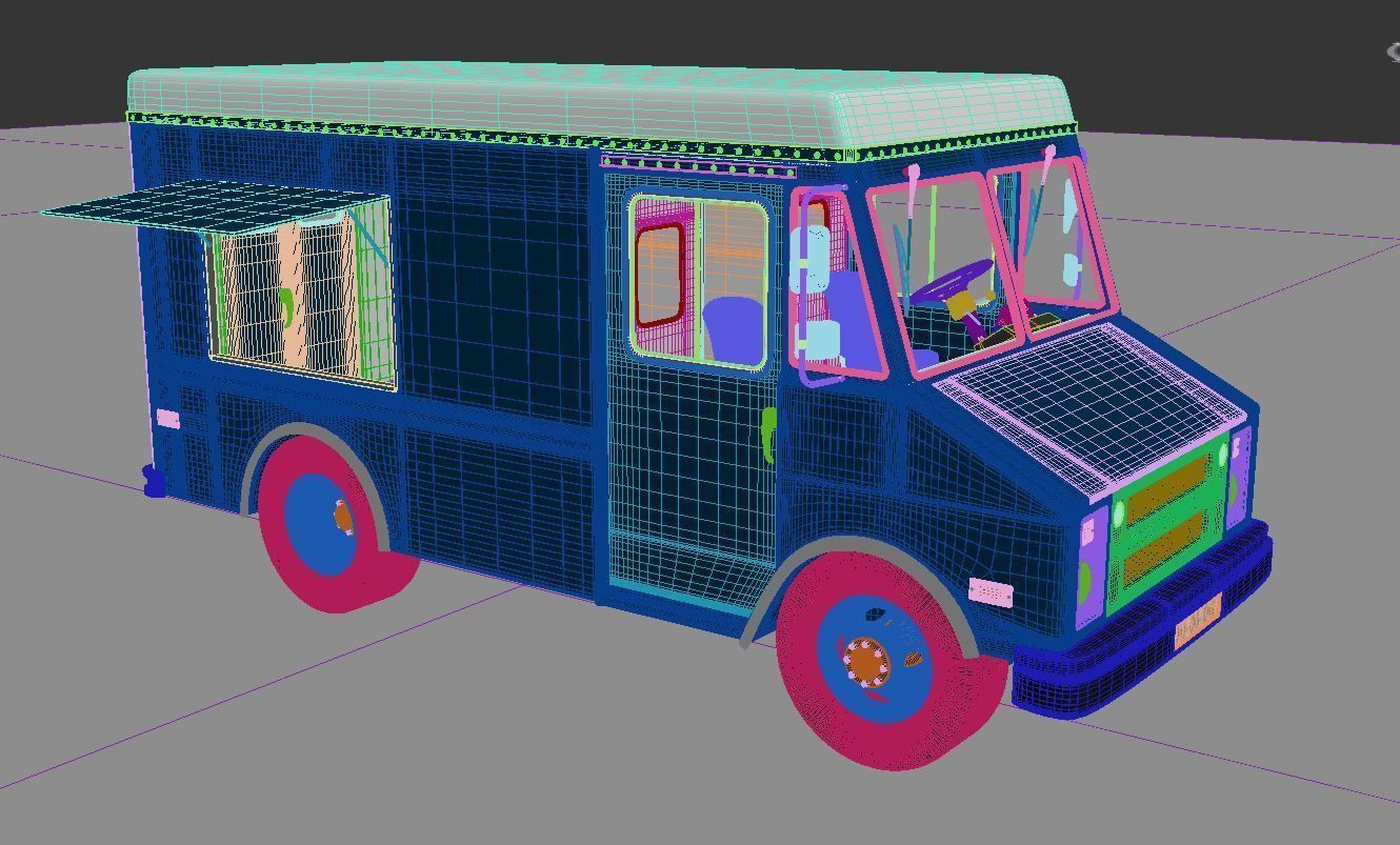 Step Van 3D model 3D model | CGTrader